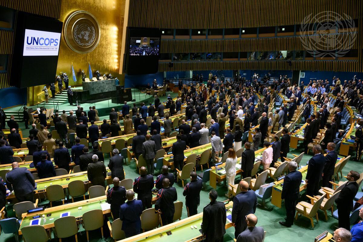 Police in the field embody ‘promise, hope and optimism’ of whole UN ...
